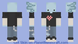 ender cat maid Minecraft Skin