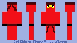 lego red ninja(Kai) Minecraft Skin