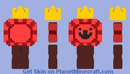 C. Round - Deltarune Chapter 1 Minecraft Skin