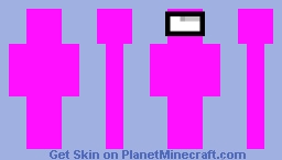 Magenta Among Us Character Minecraft Skin