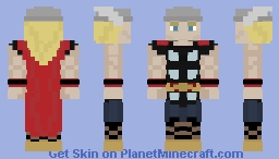 Thor Odinson | Thor Minecraft Skin