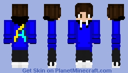 Adams new look with old hoodie Minecraft Skin