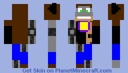 withered gupy Minecraft Skin