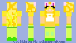 lemon lime cat Minecraft Skin