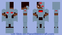 Cyborg | Age 56 | 2020 Minecraft Skin