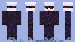 고죠 사토루 (리메이크) | Satoru Gojo (Re-make) Minecraft Skin