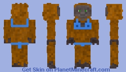 Beach Orangutan Minecraft Skin