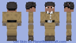 German Soldier (Waffen-SS 1st "D.Panzer Leibstandarte") Minecraft Skin