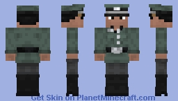 Germany Officer M36 (Wehrmacht) Minecraft Skin