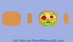 Pizzaface - Pizza Tower Minecraft Skin