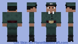 German Soldier (SS-Waffen "Kosaken Nr. 1") Minecraft Skin