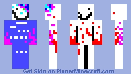 corrupted figue Minecraft Skin