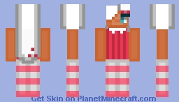 ginger dandy's world skin!! Minecraft Skin