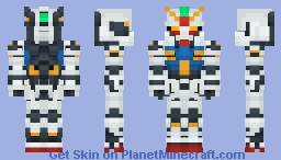 MWS-19051G-2 D Gundam Second Minecraft Skin
