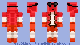 4CVIT Biome Battle Red Team Skins Minecraft Skin