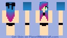 Bikini Zoe Minecraft Skin