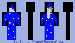 Very tired wizard. Minecraft Skin