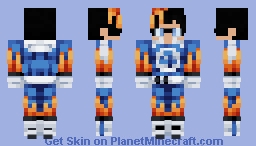 DaHouse_Panda Human Torch Minecraft Skin
