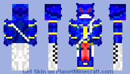 Yoshimitsu Tekken 5 (third outfit) Minecraft Skin