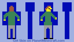 Ned Von Flanders Minecraft Skin
