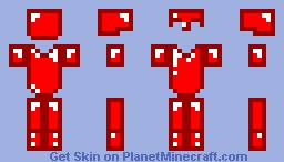 redstone armor Minecraft Skin