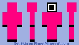 Square Guard (Squid Game) Character Minecraft Skin