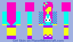 Fluttershy (Faceless Variant For Animations) Minecraft Skin