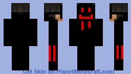red and black dexi_66 skin Minecraft Skin