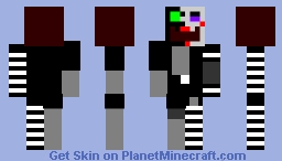 ignited puppet Minecraft Skin