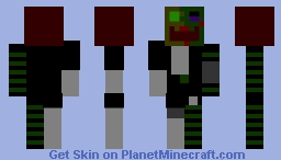 ignited phantom puppet Minecraft Skin