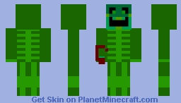 The phantom creation Minecraft Skin