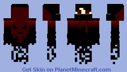 Kuro (Black) - Ghost Minecraft Skin