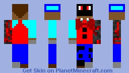 Dead jeremy Minecraft Skin