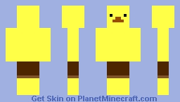 yellow Duck Minecraft Skin
