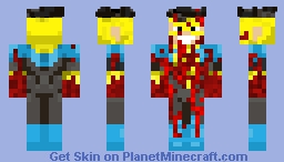 Mohawk mark Minecraft Skin