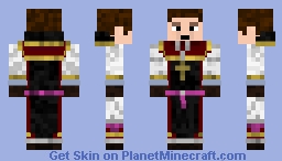 Medieval priest Minecraft Skin