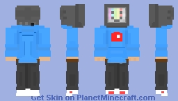 1 pixel Minecraft Skin