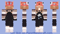 choco-fish hat Minecraft Skin