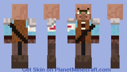 Villager Warrior Minecraft Skin