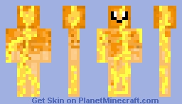 Pancake man Minecraft Skin