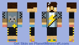 Electric Drens Minecraft Skin