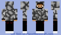 Cobble Stone Hoodie Chris Minecraft Skin