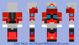 Transformers Rescue Bots Everest (Snow Rescue) Minecraft Skin