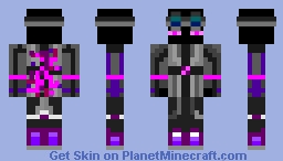 Ender wanderer (more detalized version) Minecraft Skin
