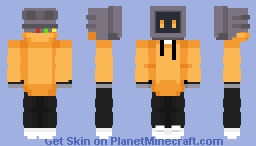 robot amarillo Minecraft Skin