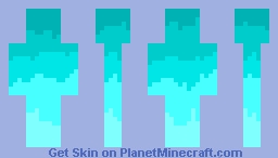 blue Minecraft Skin