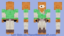 ALLEN THE ALIEN Minecraft Skin