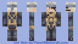 Metal Gear Solid 4: Guns of the Patriots - Old Snake Minecraft Skin