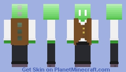 Green Gradient Guy Minecraft Skin