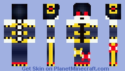Nox Murder Drones PanicAU (NOT MY OC) Minecraft Skin